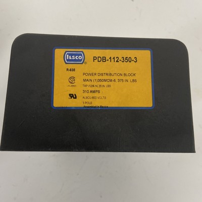 Terminal Blocks - Ilsco Power Distribution Block