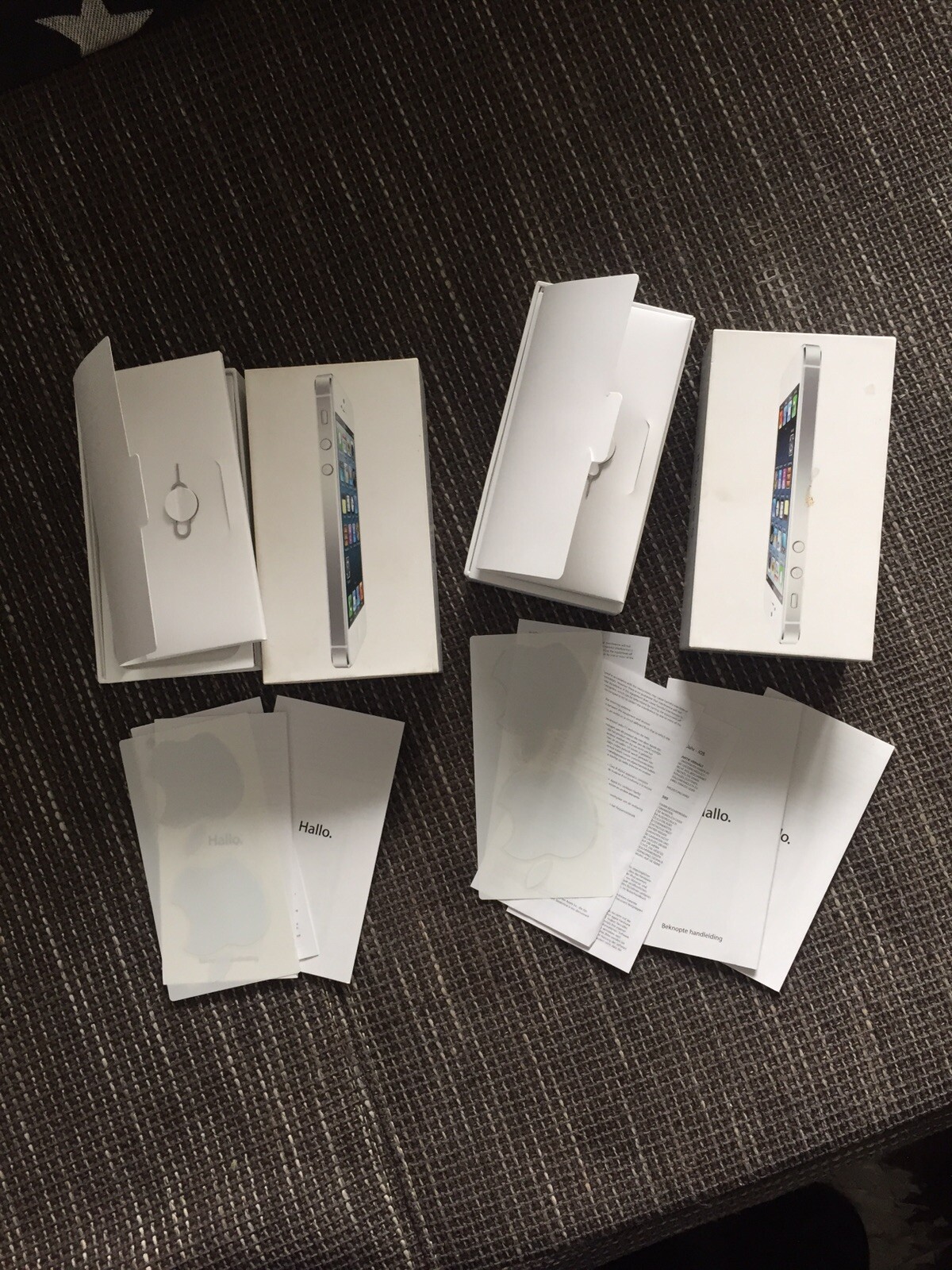 2x Apple iPhone 5 16GB OVP Karton,Leerverpackung,gebraucht. | eBay.de