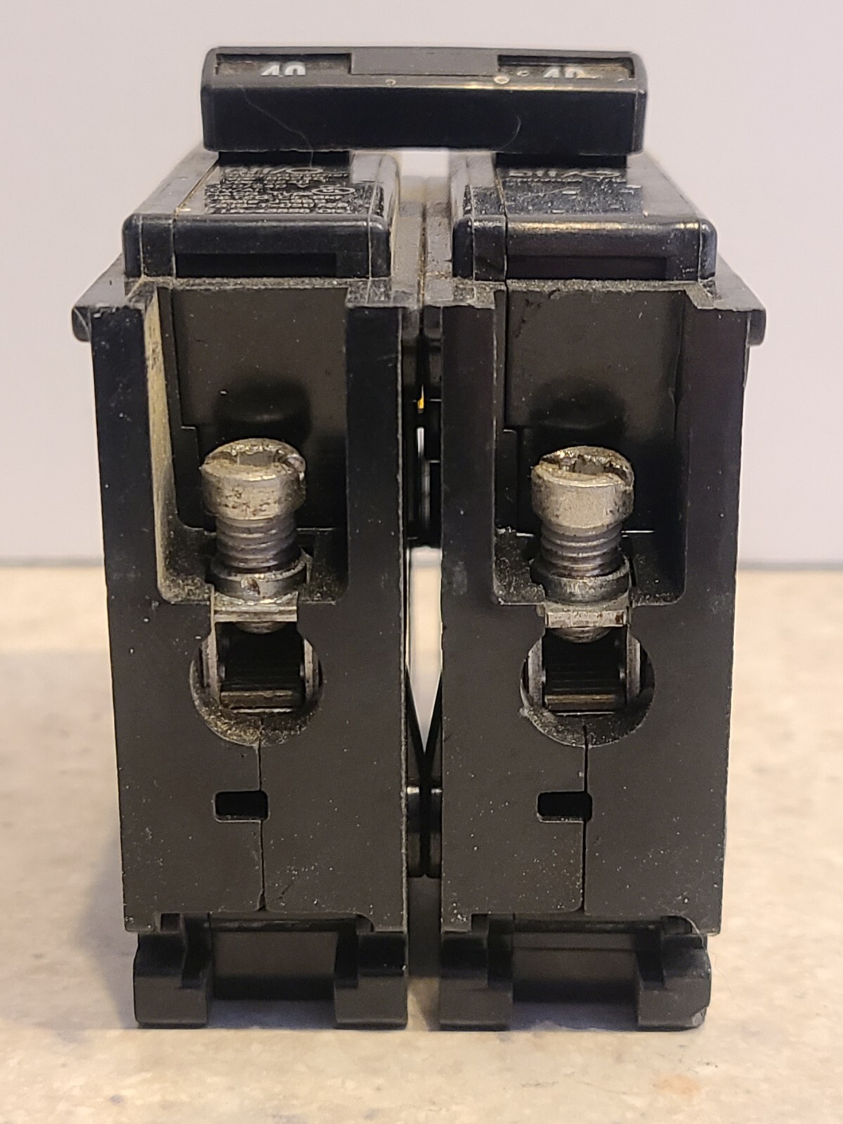 Cutler Hammer Circuit Breaker Type BR240 / C240 120/240 2 Pole, 40 Amp ...