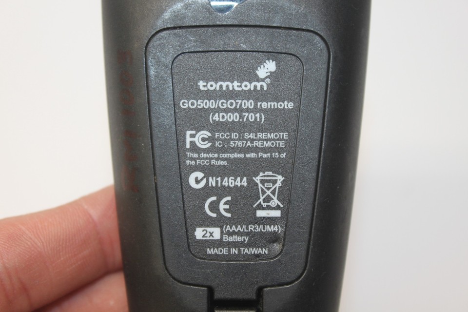 Genuine Tomtom GO 510 710 4D00.701 Car GPS Remote Control GO500 GO700 ...