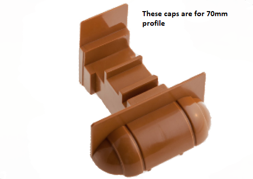 Deceuninck Mullion End Cap | eBay UK