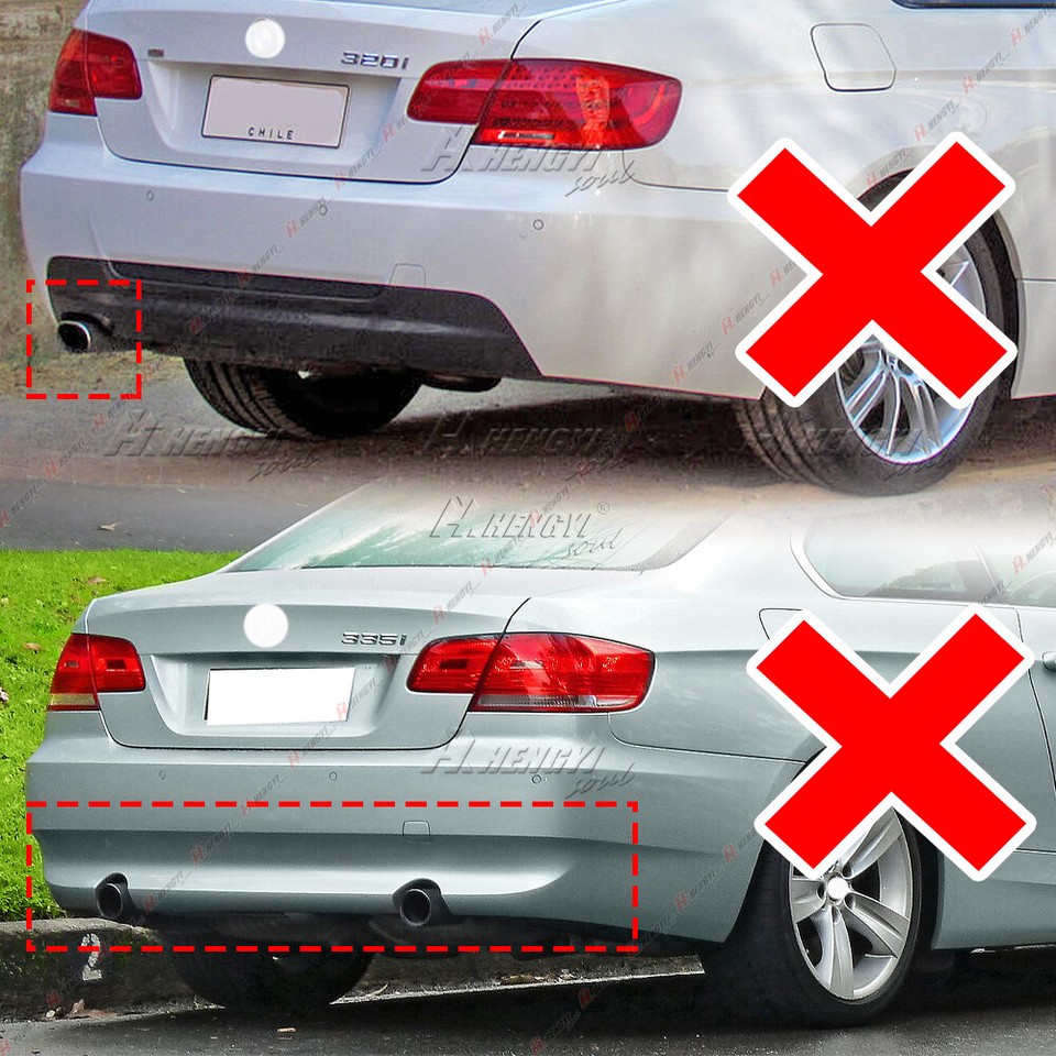 For 2007-2013 BMW 3 Series E92 E93 Coupe MP Style Rear Diffuser Lip ...