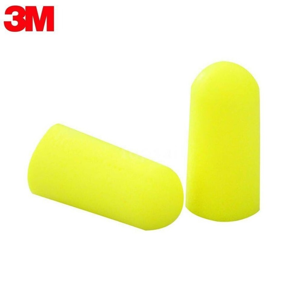3M EAR Noise Reduction 33db Foam Disposable EAR PLUGS Shooting Sleep ...