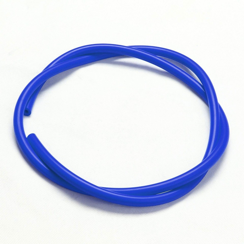 10 Feet Blue ID:5/32"(4mm) Fuel Air Silicone Vacuum Hose Line Tube Pipe ...