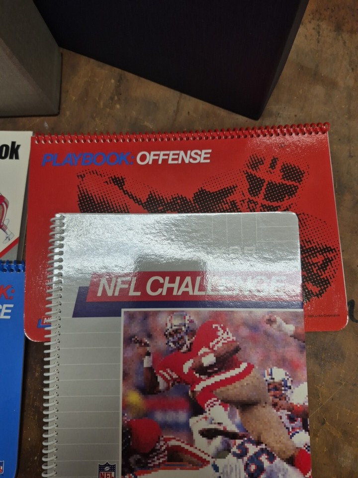 Vintage RARE 1985/86 NFL Challenge Computer Football Game XOR Books ...