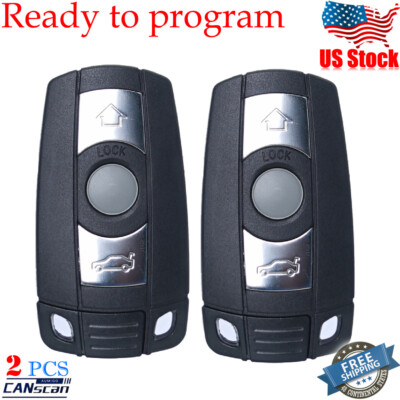 2 Replacement for 2006 2007 2008 2009 20102011 BMW 328i 323i 325i Key ...
