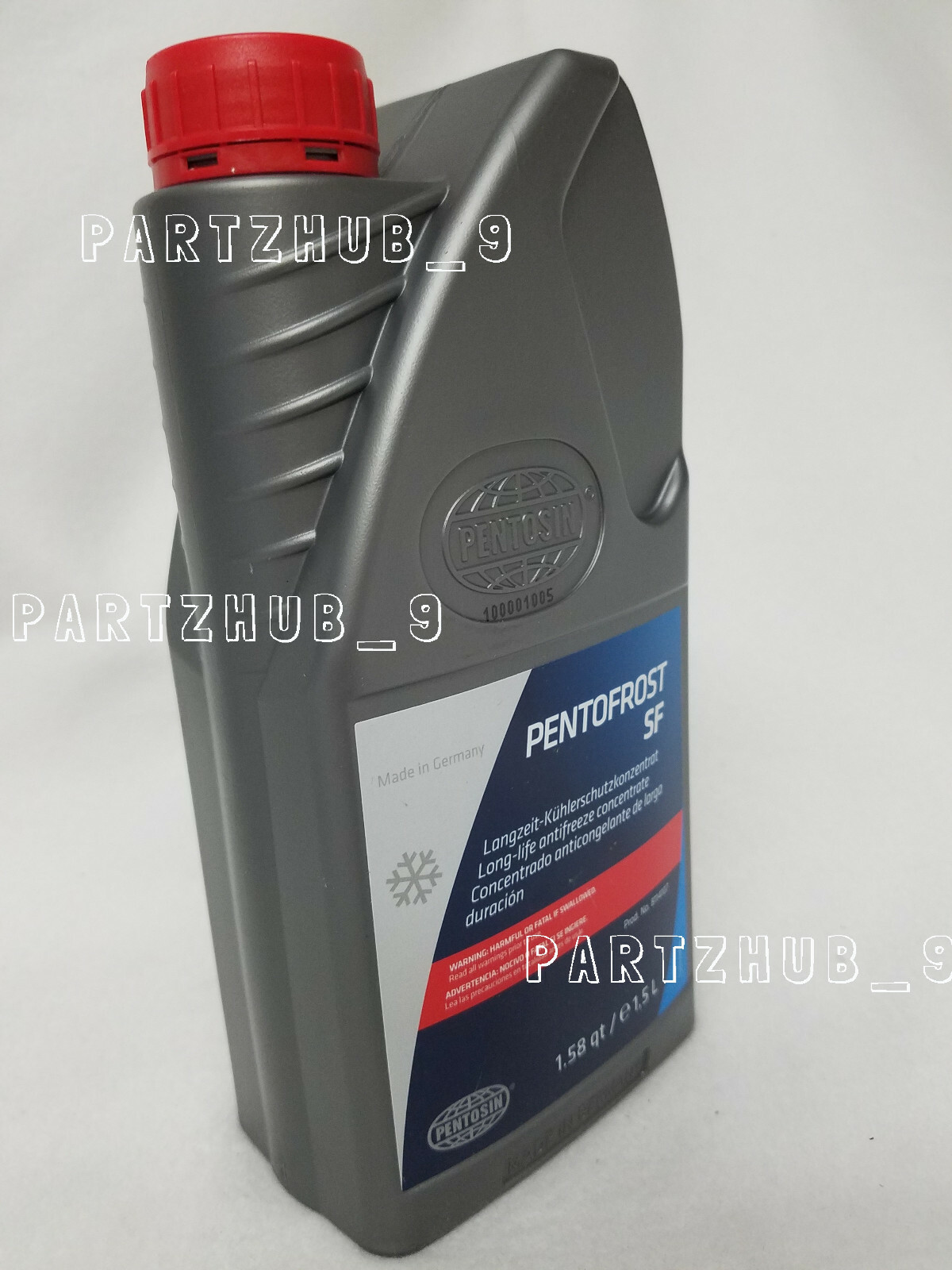 GENUINE PENTOSIN SF G12 COOLANT ANTIFREEZE 1.5 LITER #8114107 for VW ...