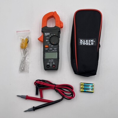Klein Tools CL220 Digital Clamp Meter, Auto-Ranging 400 Amp AC, AC/DC ...