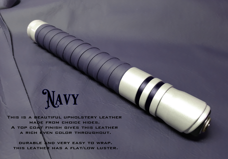 LEATHER WRAPS GENUINE COWHIDE 4FT. LIGHT SABER HILT WRAP, AXE, KNIFE ...