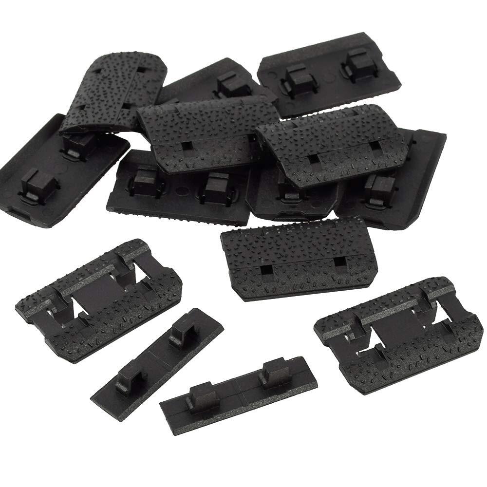 Ergonomic Polymer Rail, Pack of 12, Black Lightweight 7620585145496 | eBay