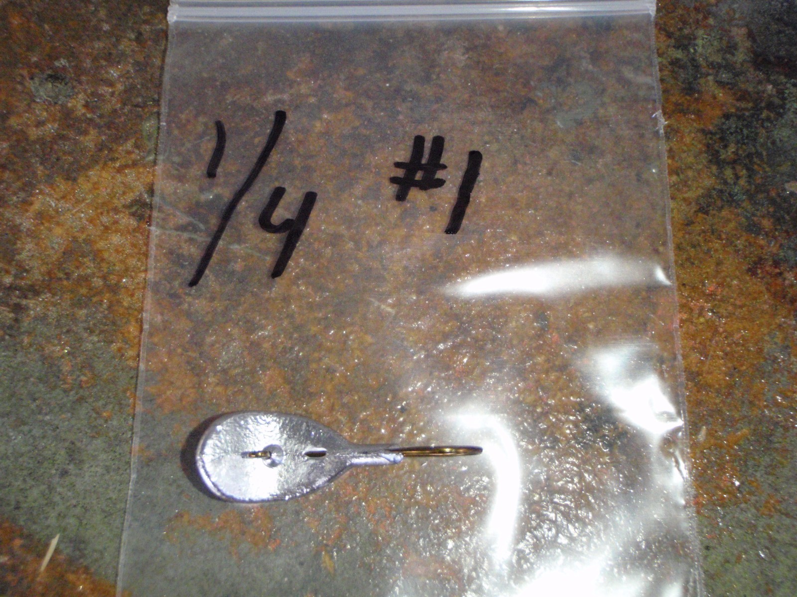 25 1/4 oz Wobble Head Jigs #1 1/0 2/0 3/0 4/0 Mustad Bronze hooks You ...