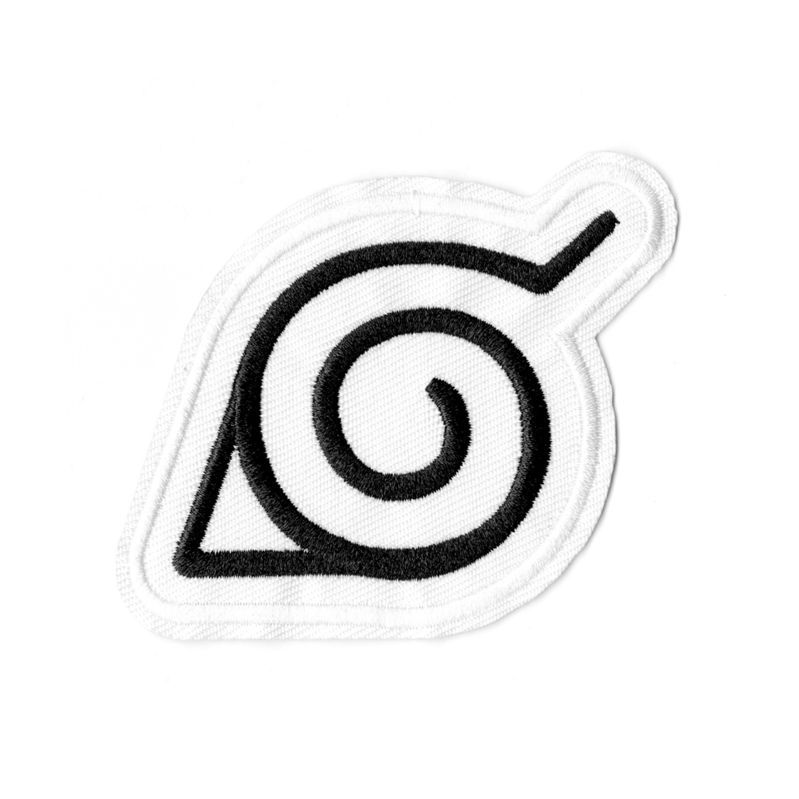 Naruto Hidden Leaf Village Symbol Embroidered Iron On Patch Anime Badge ...