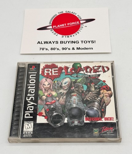 Reloaded The Hardcore Sequel PS1 Complete w/ Game & Manual | eBay