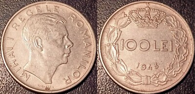 Romania - Mihai I - 100 Bani 1943! KM#64 | eBay UK