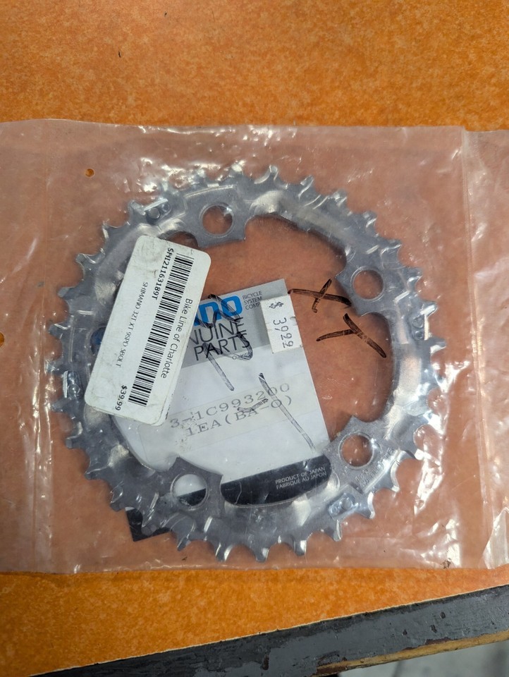Deore XT 32 tooth chainring for triple crankset 5 bolt 94 BCD | eBay