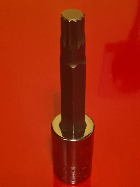 Snap on 1/2" Drive 12mm and 14mm Triple Square Spline Socket STSM12E ...