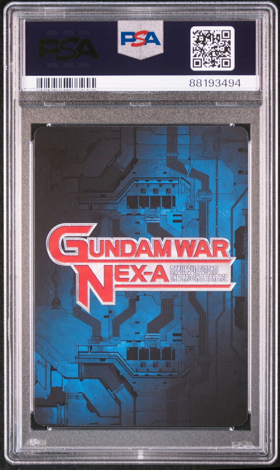 PSA10 07D/U BL169S Trans Am Riser Gundam War Nexa Card BANDAI | eBay