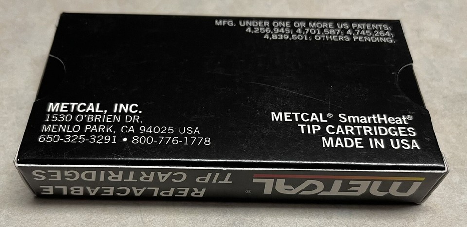 METCAL TATC-602 Blade Solder Tips Cartridge, 600 Temp Series for MX ...