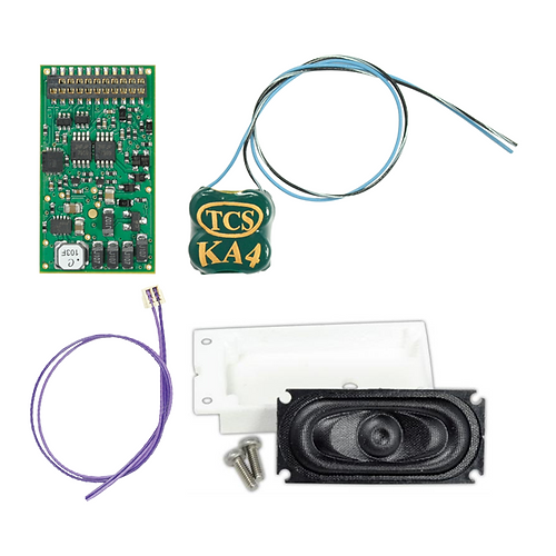 TCS 1740 WDK-BOW-3 DCC Sound Conversion Kit fit Bowser C-636 HO Scale ...