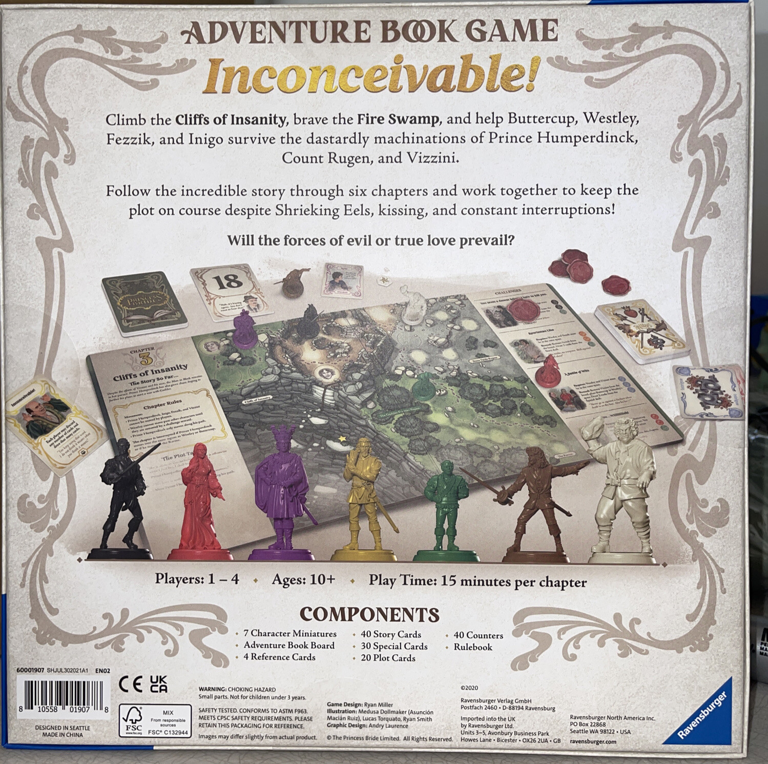 Ravensburger The Princess Bride Complete Game - 60001907 for sale ...