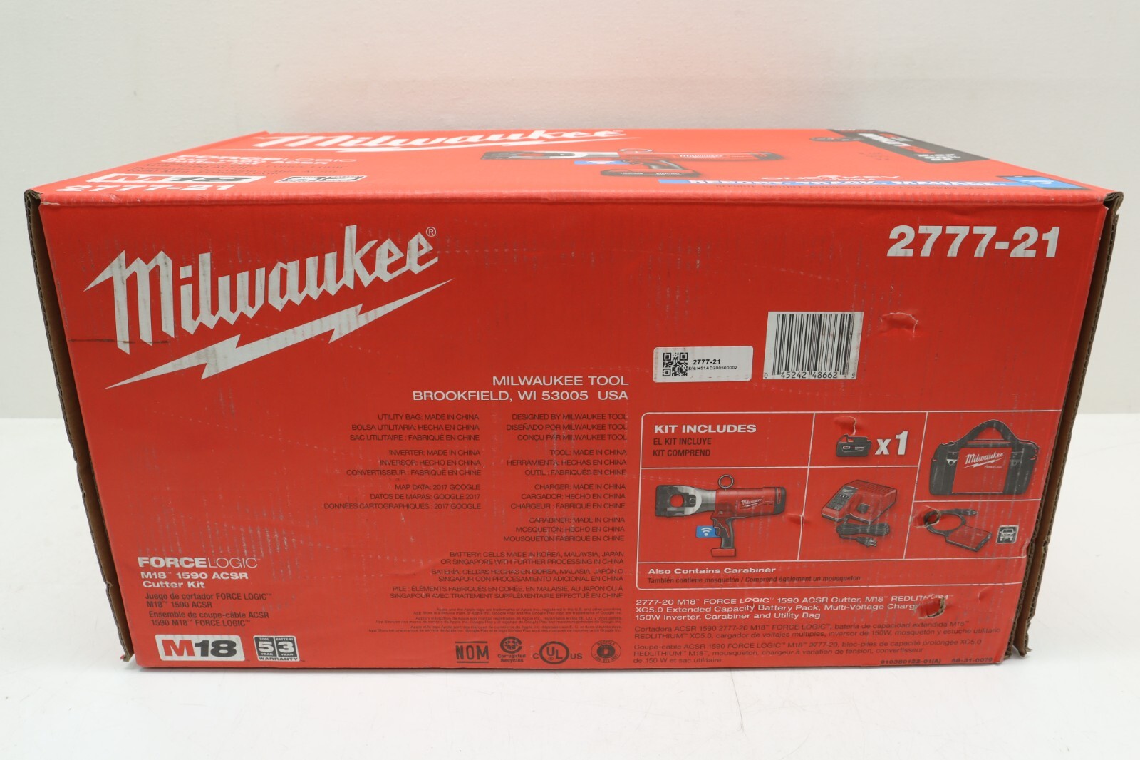 Milwaukee 2777-21 Cable Cutter Kit - Red for sale online | eBay