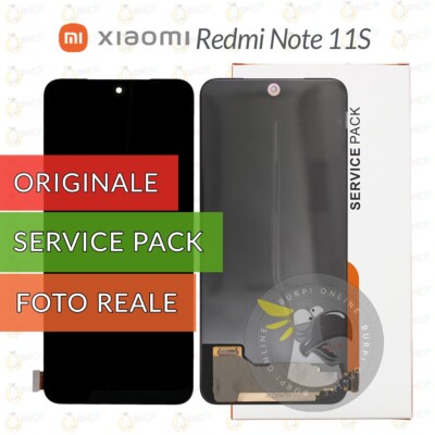 DISPLAY ORIGINALE XIAOMI REDMI NOTE 11S 2201117SY SG SI SCHERMO OLED ...