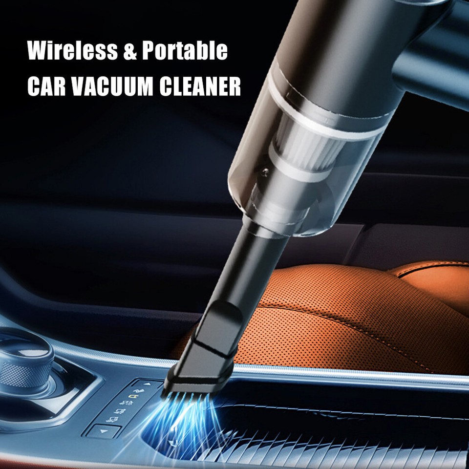 Wireless Portable Handheld Strong Suction Powerful Auto Car Home Vacuum ...