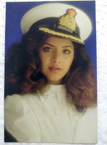 Bollywood Actor Actress Divya Bharati Rare Old Original Post card ...
