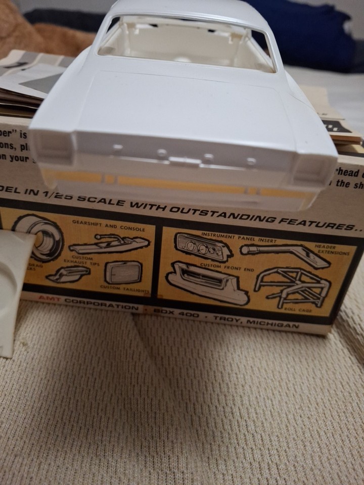 Amt 1966 Ford Galaxy Ht First Issue Nere Mint Missing Engine Parts Has ...