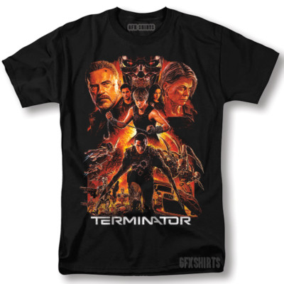 Terminator Shirt Graphic Movie Classic Retro Vntg Graphic Design T ...