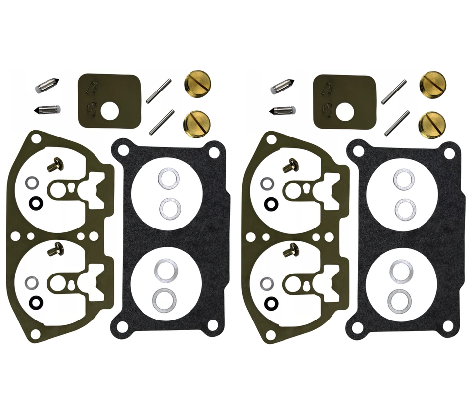 2Pcs For Yamaha 115-200 2-Stroke Outboard Carburetor Repair Kit 6E5 ...