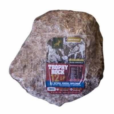 Trophy Rock 502500 Wildlife Attractants 12 Pounds All-Natural Mineral ...