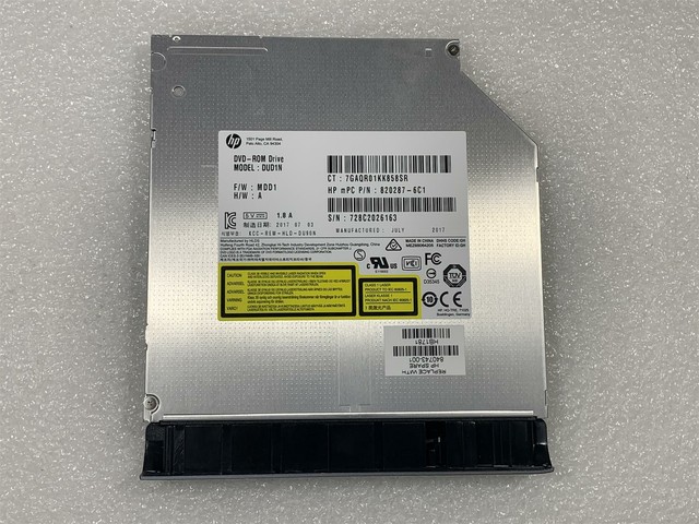 HP 450 G2 840743-001 DVD RW CD drive writer Burner Player Rom DUD1N DVD ...