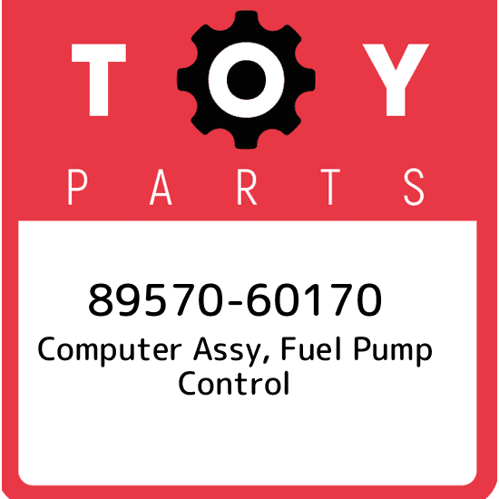 89570-60170 Toyota Computer assy, fuel pump control 8957060170, New ...