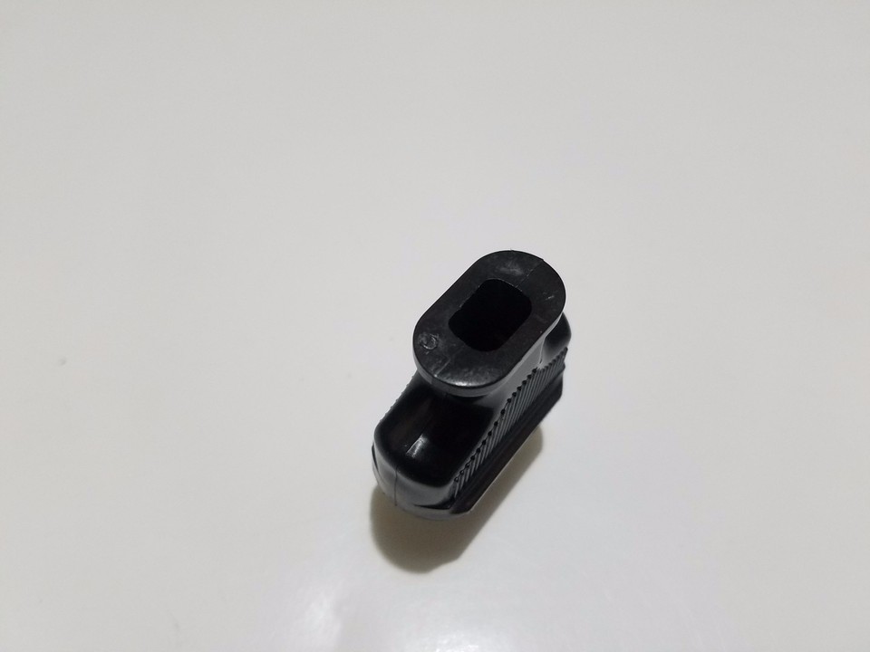 5 PACK Vintage Black Antique Style Electrical Plug Cloth Covered Wire ...