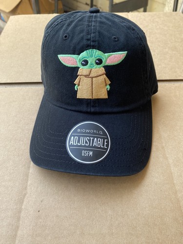 Buy Disney Star Wars Mandalorian Baby Yoda Grogu Hat Baseball Cap ...