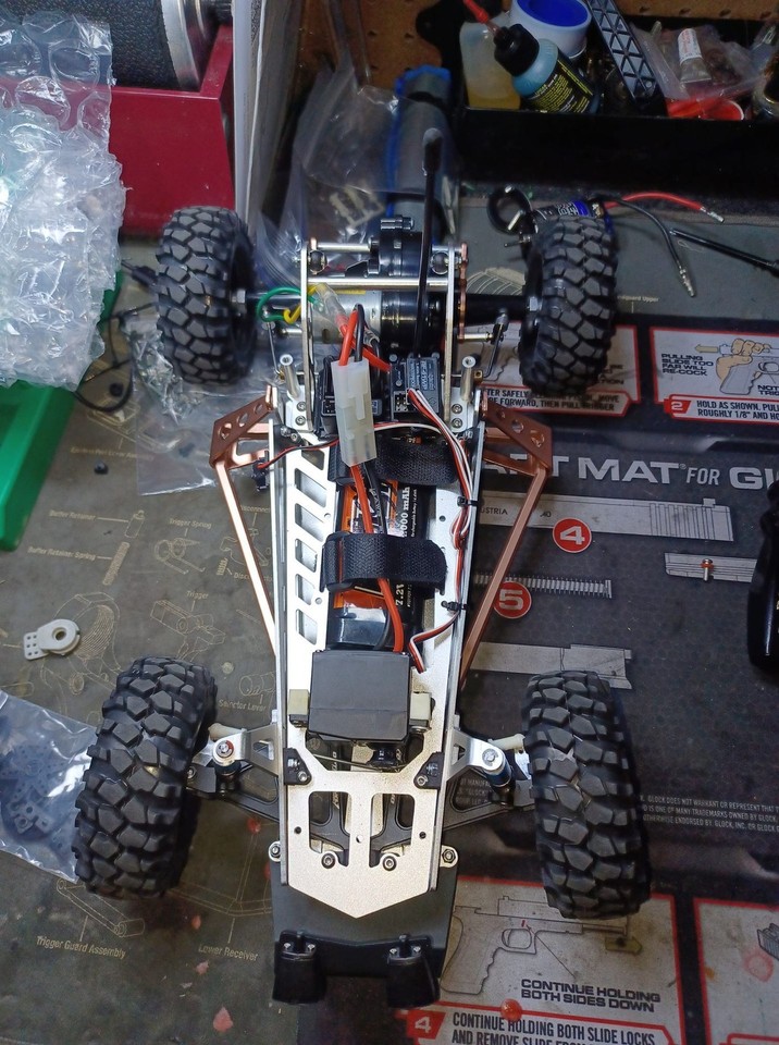 Aluminum Off Road Car Chassis Frame for Tamiya Grasshopper Hornet ...