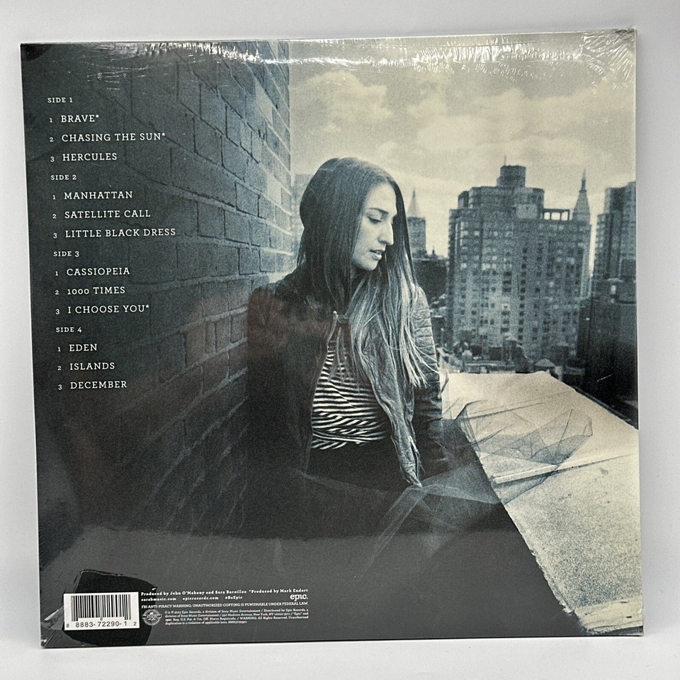 Sara Bareilles - The Blessed Unrest - Factory SEALED Original 2013 US ...