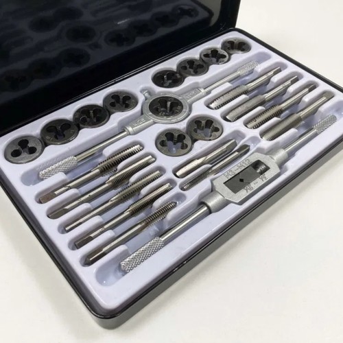 24x Imperial Tap and Die Set Alloy Steel With Storage Case UNF (AF) and ...