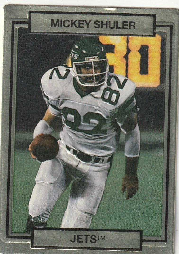FREE SHIPPING-MINT-1990 Action Packed Mickey Shuler #198 JETS PLUS ...