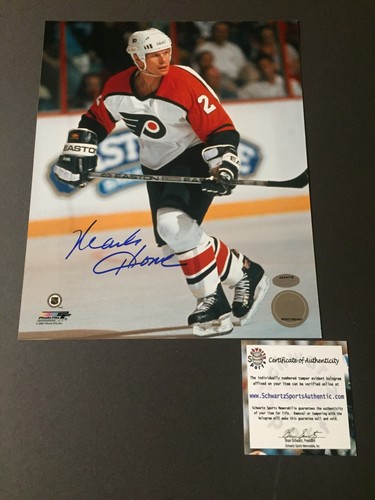 Mark Howe Autographed Signed 8x10 Photo - Flyers - Schwartz Sports | eBay