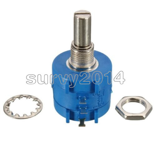 2PCS 3590S-2-202L 2K Ohm Rotary Wirewound Precision Potentiometer Pot ...