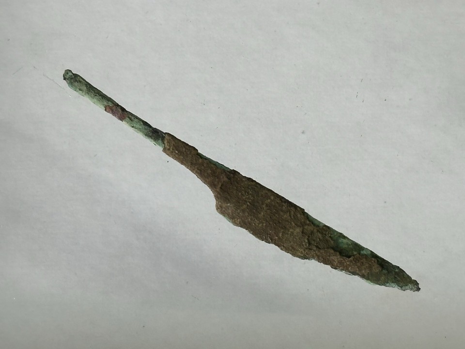 OUSTANDING OCC OLD COPPER CULTURE TANG KNIFE VILAS CO WISCONSIN SPEAR ...