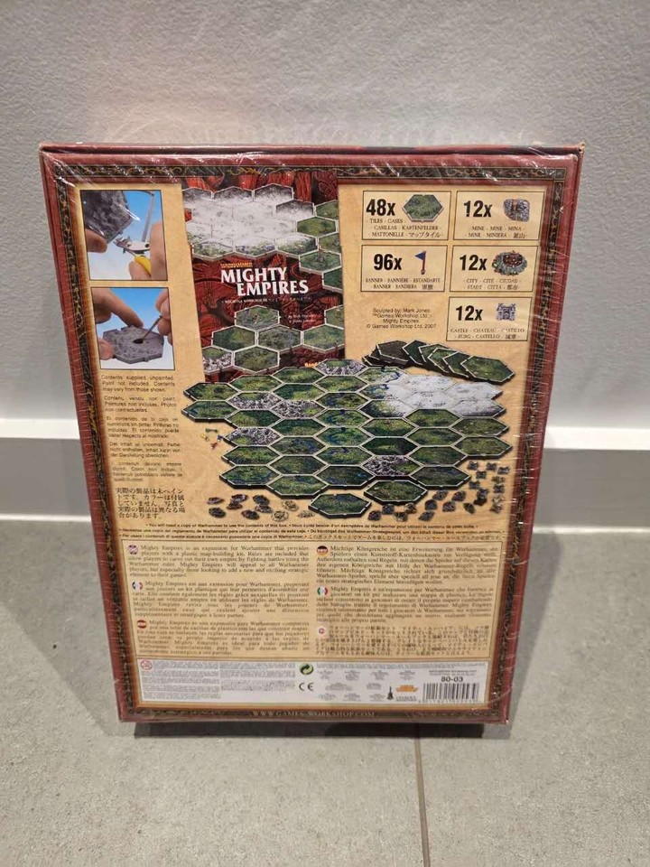 rare complete factory sealed warhammer mighty empires | eBay