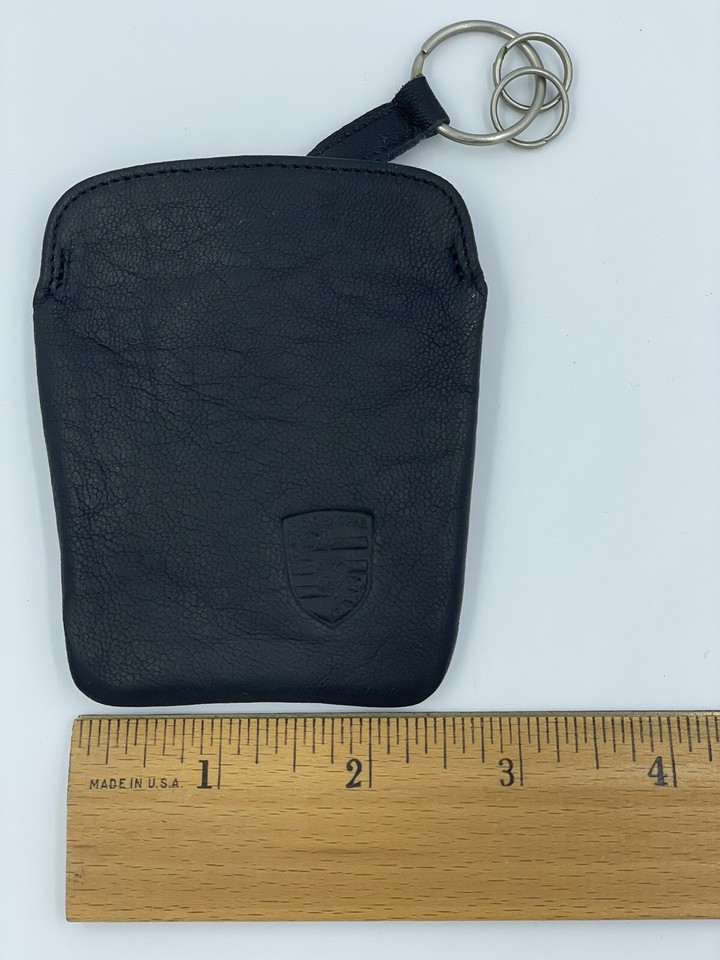Porsche Original Vintage Porsche Key Chain Keyfob Pouch Case Leather ...