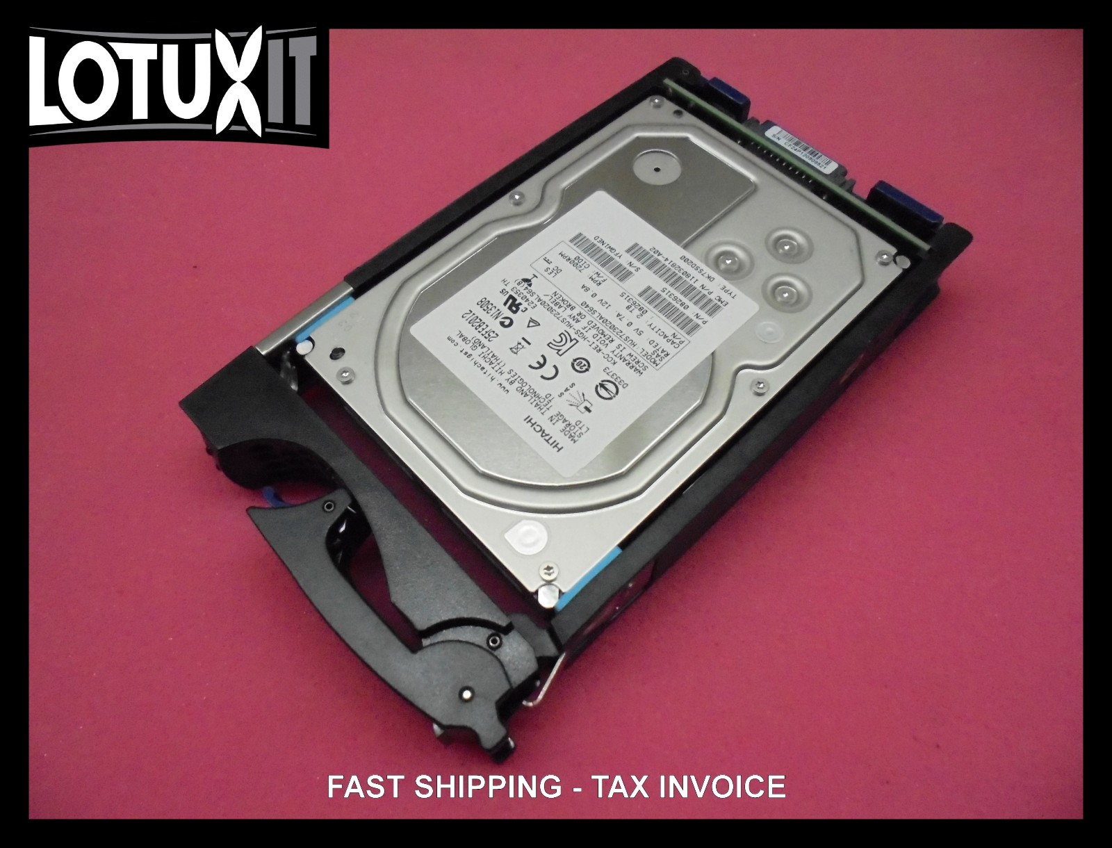 EMC 2TB 7.2K SAS 6G 3.5 SAS HDD 005049449 VX-VS07-020 V3-VS07-020 V4 ...