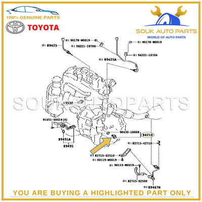 84210-52050 Genuine Toyota SWITCH ASSY, BACK-UP LAMP 8421052050 OEM | eBay