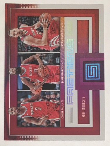 2017-18 Panini Status Basketball Houston Rockets Card Chris Paul James ...