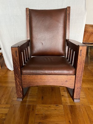 1900-1950 - Mission Oak Rocker