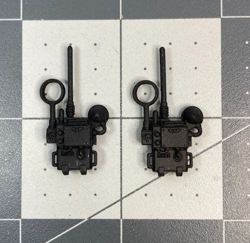 40K Imperial Guard INFANTRY VOX CASTER BACKPACK bits x2 GW citadel Kill ...
